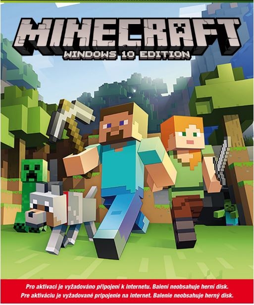 Minecraft Windows 10 Edition (Voucher - Kód ke stažení) (PC) Minecraft Windows 10 Edition (Voucher - Kód ke stažení) (PC)